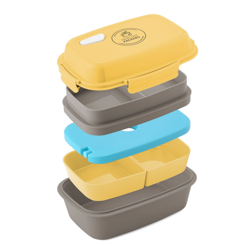 Ultimate Bento Box - Lunch Box for Kids & Adults - 100% Leakproof - Mu ...